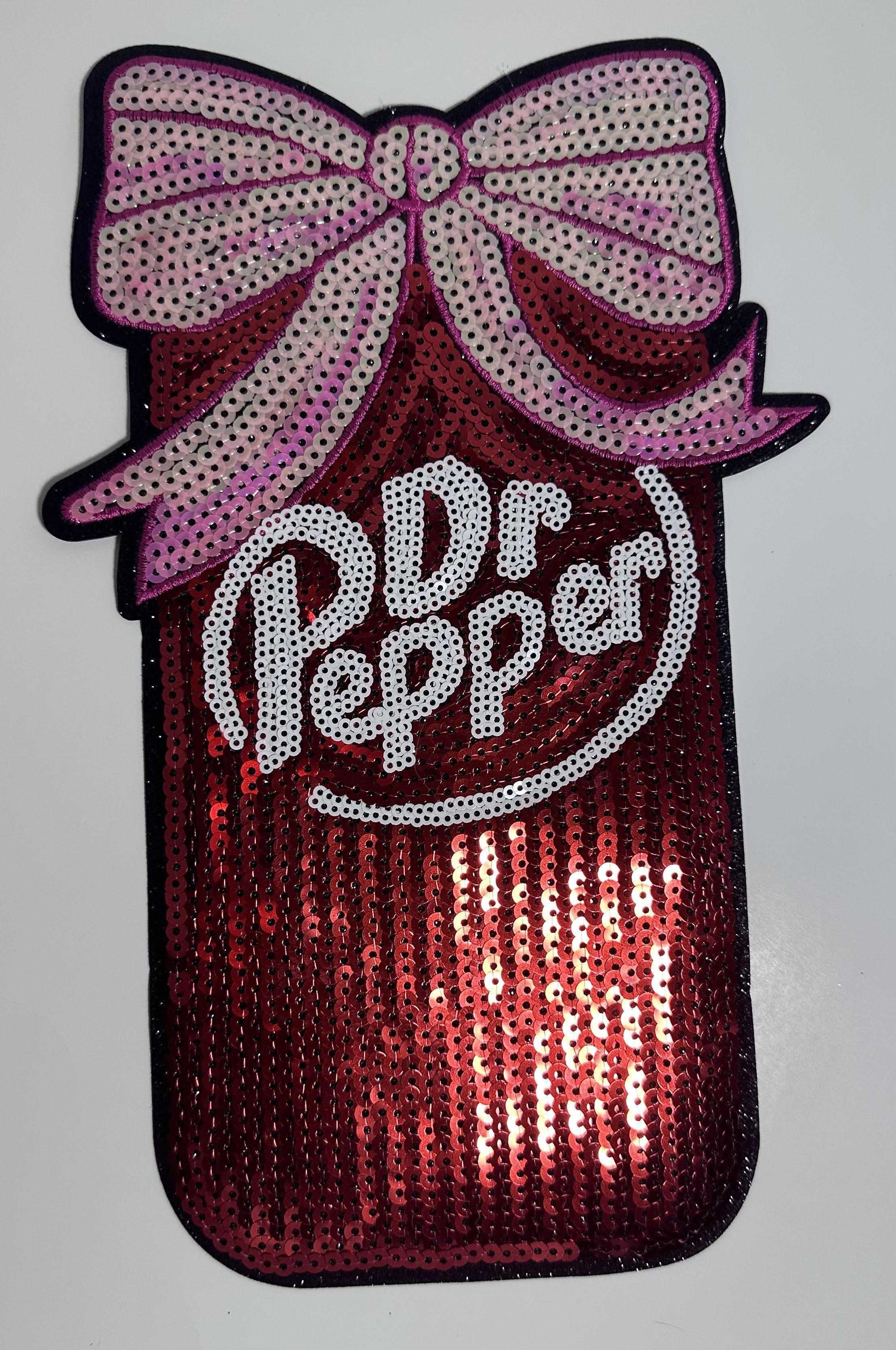 Dr Pepper Sequin Patch – Dallas Crafts by LS